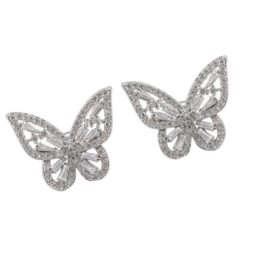 Украшения для наушников FreeClip со Сверкающими Стразами, Детализирующими Дизайн Застежки