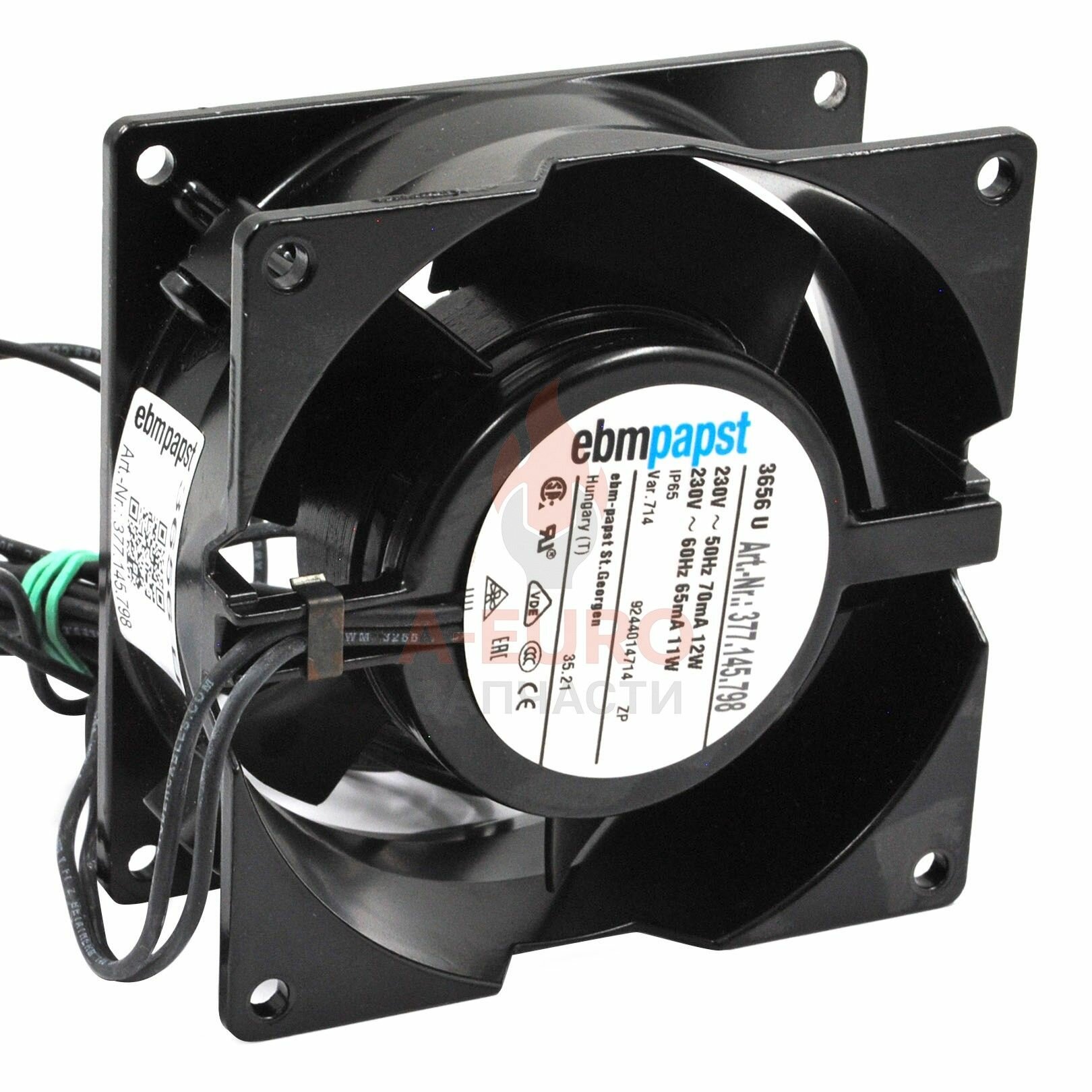 Вентилятор ebmpapst 3656U-714, 9244014714
