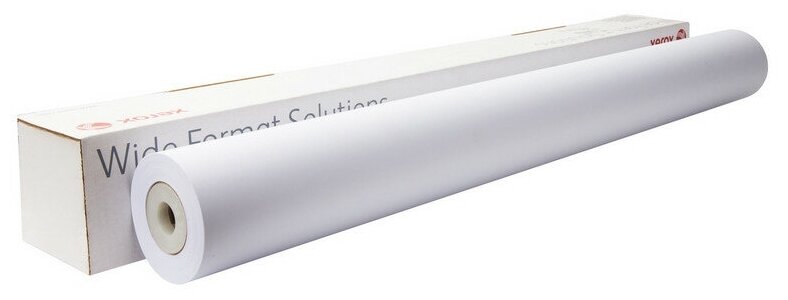 Бумага широкоформатная XEROX InkJet Monochrome (914х50м, д.50,8мм,80г), 1 шт
