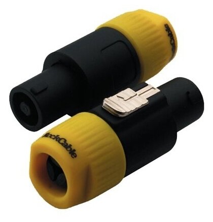 Кабельный (комплект из 4 шт.) разъем "speakON", 4 контакта Rockcable RCL10004