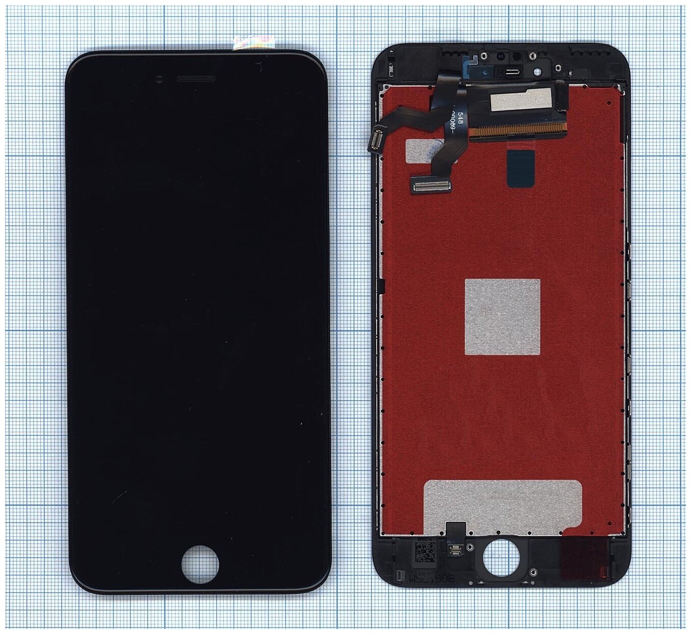 Дисплей OEM для iPhone 6S Plus в сборе с тачскрином (Hancai) черный