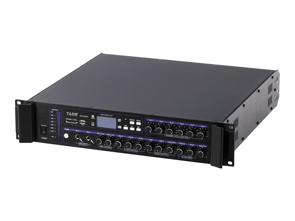 DS-9500 Усилитель мощности трансляционный, 500Вт, TADS