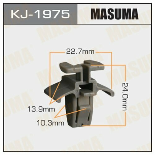 Зажим, молдинг / защитная накладка Masuma kj1975 для Subaru Forester