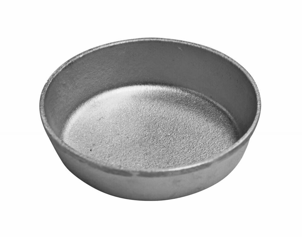 Форма для выпечки хлеба круглая №17Е 10х8,5х2,5см литой алюминий