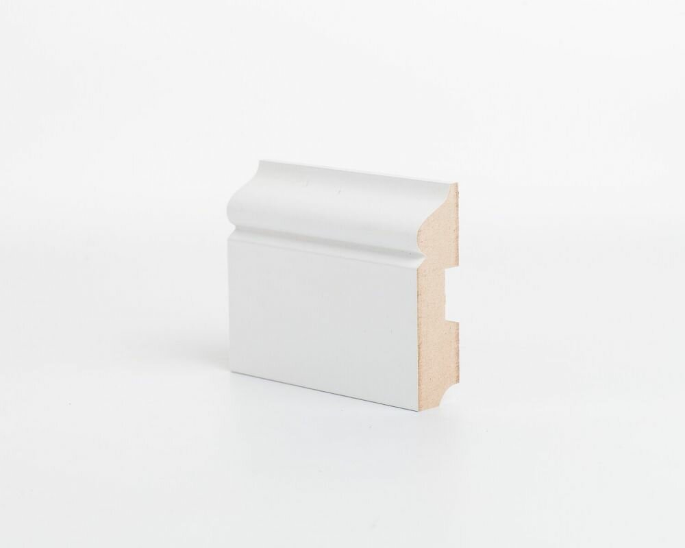 Плинтус Напольный МДФ Ликорн P11.80.22 Под Покраску В80хТ22хД2070 мм DeArtio.