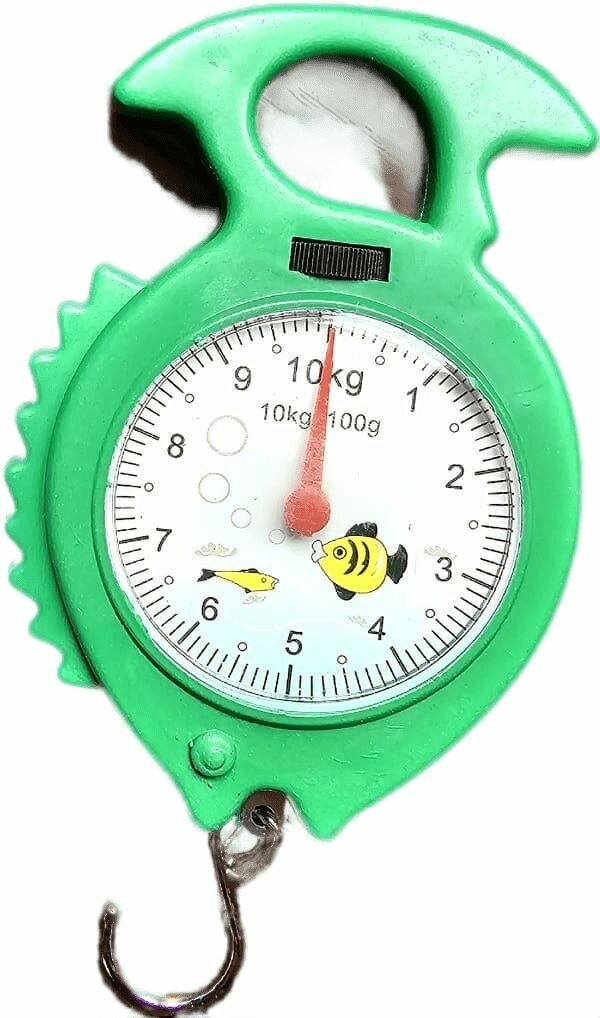Весы кухонные механические до 10 кг, зеленый