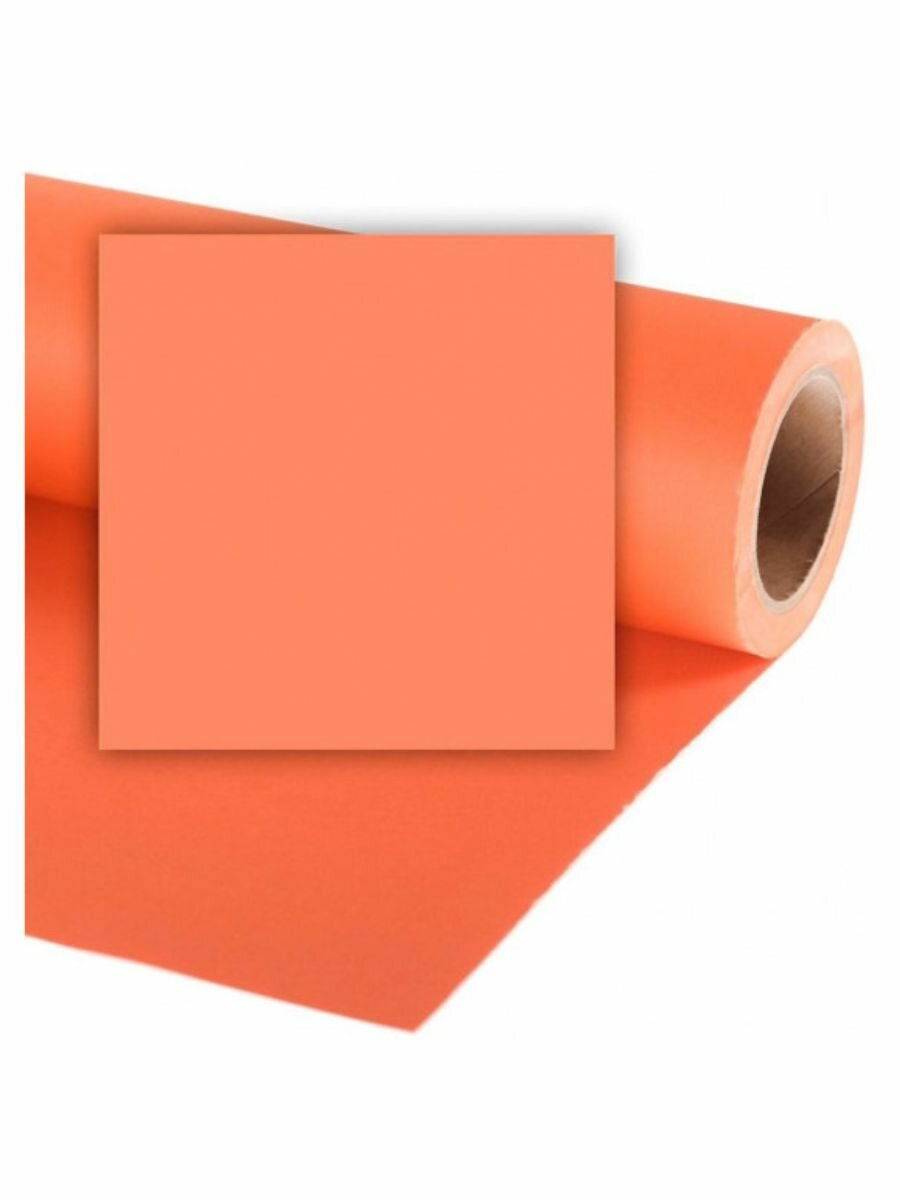 Фон бумажный Vibrantone 2,1х6м Abricot 15 абрикосовый