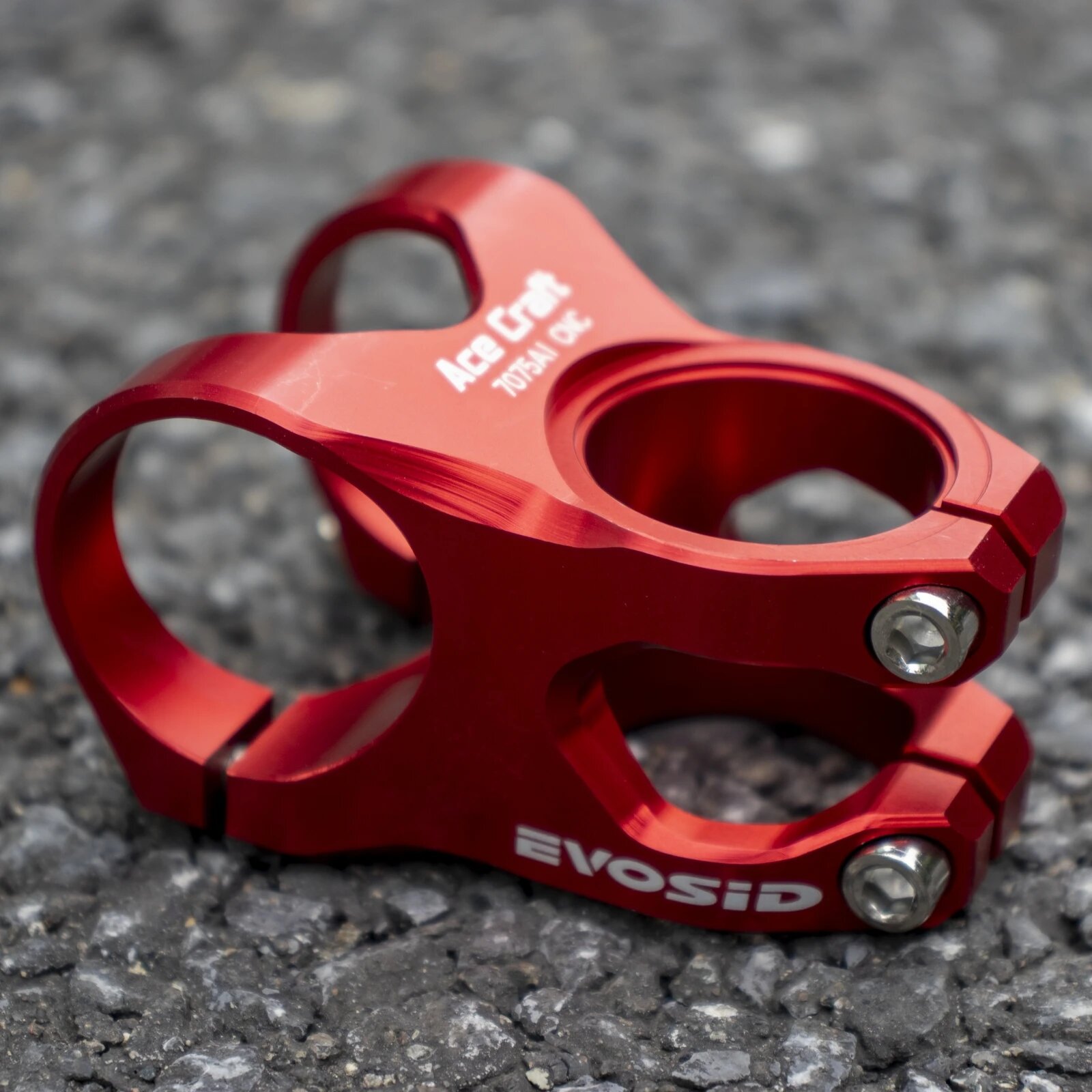 EVOSID Красный стержень руля MTB 31.8x35 мм
