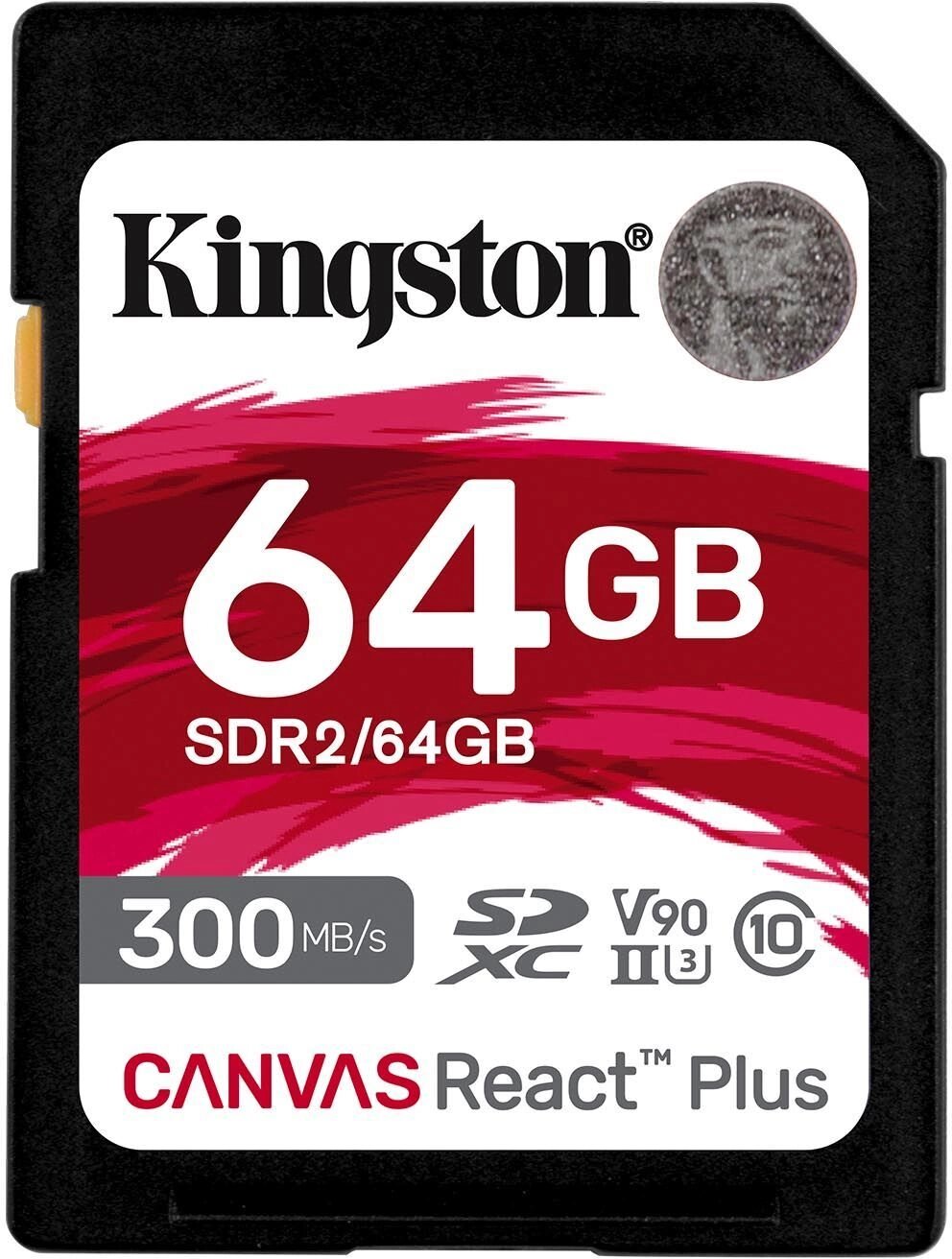 Флеш карта SDXC 64GB Kingston SDR2/64GB Canvas React Plu