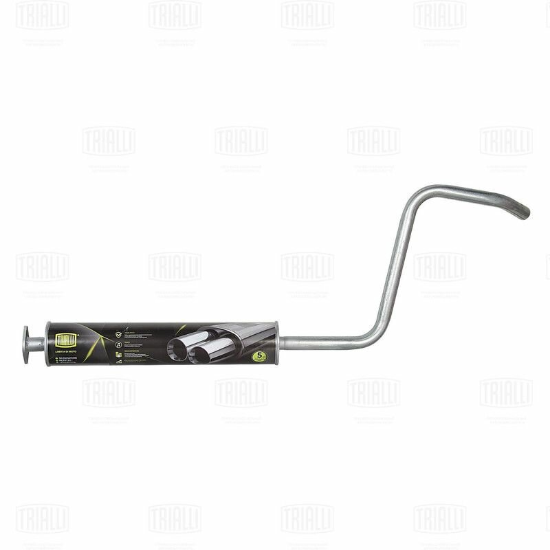 Глушитель для а/м Chevrolet Cruze (09-) 1.6i дополнительный (резонатор), Trialli EAM0515