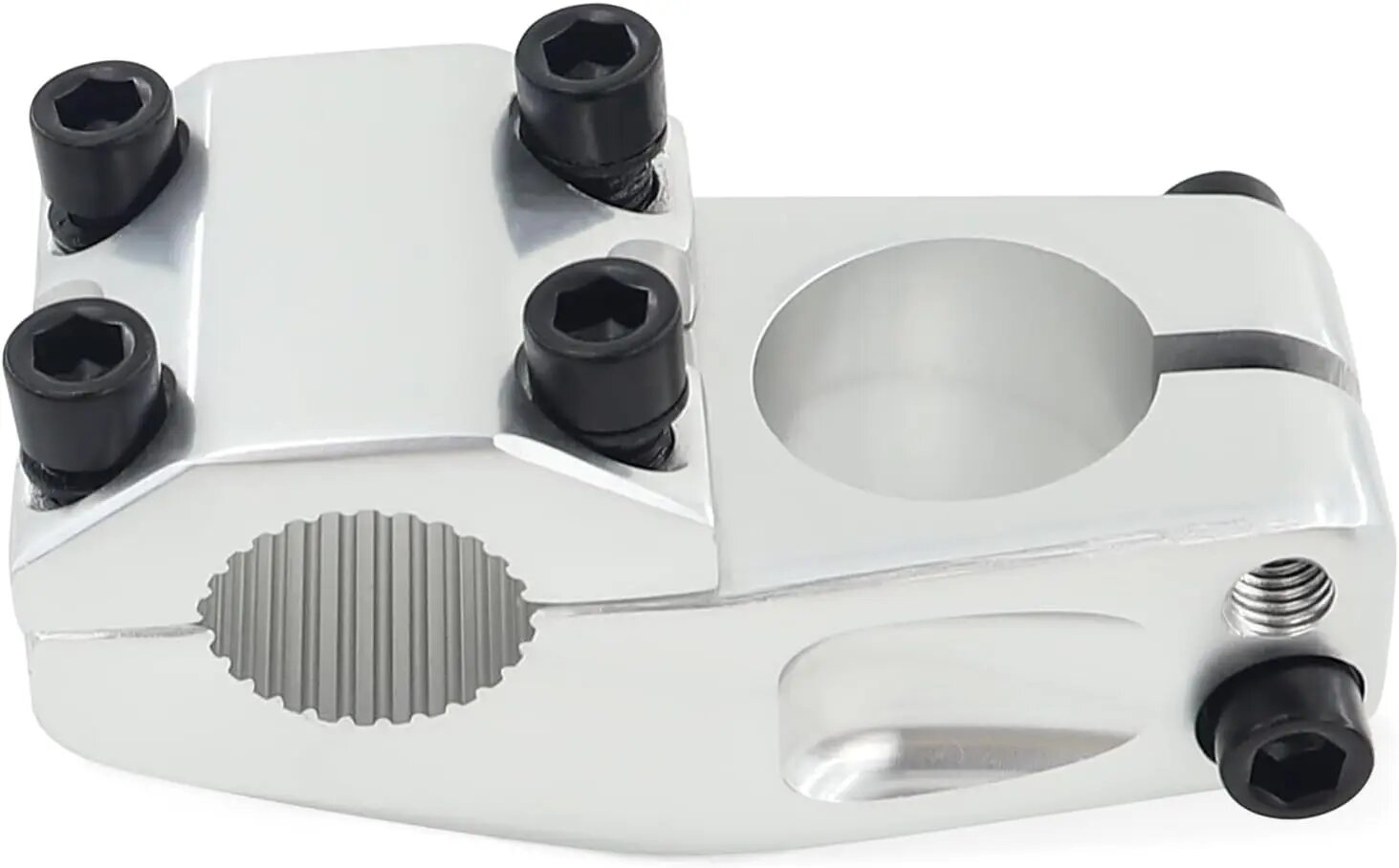 ZUKKA Вынос руля для BMX из алюминия 22,2 мм Белый, Bright Silver