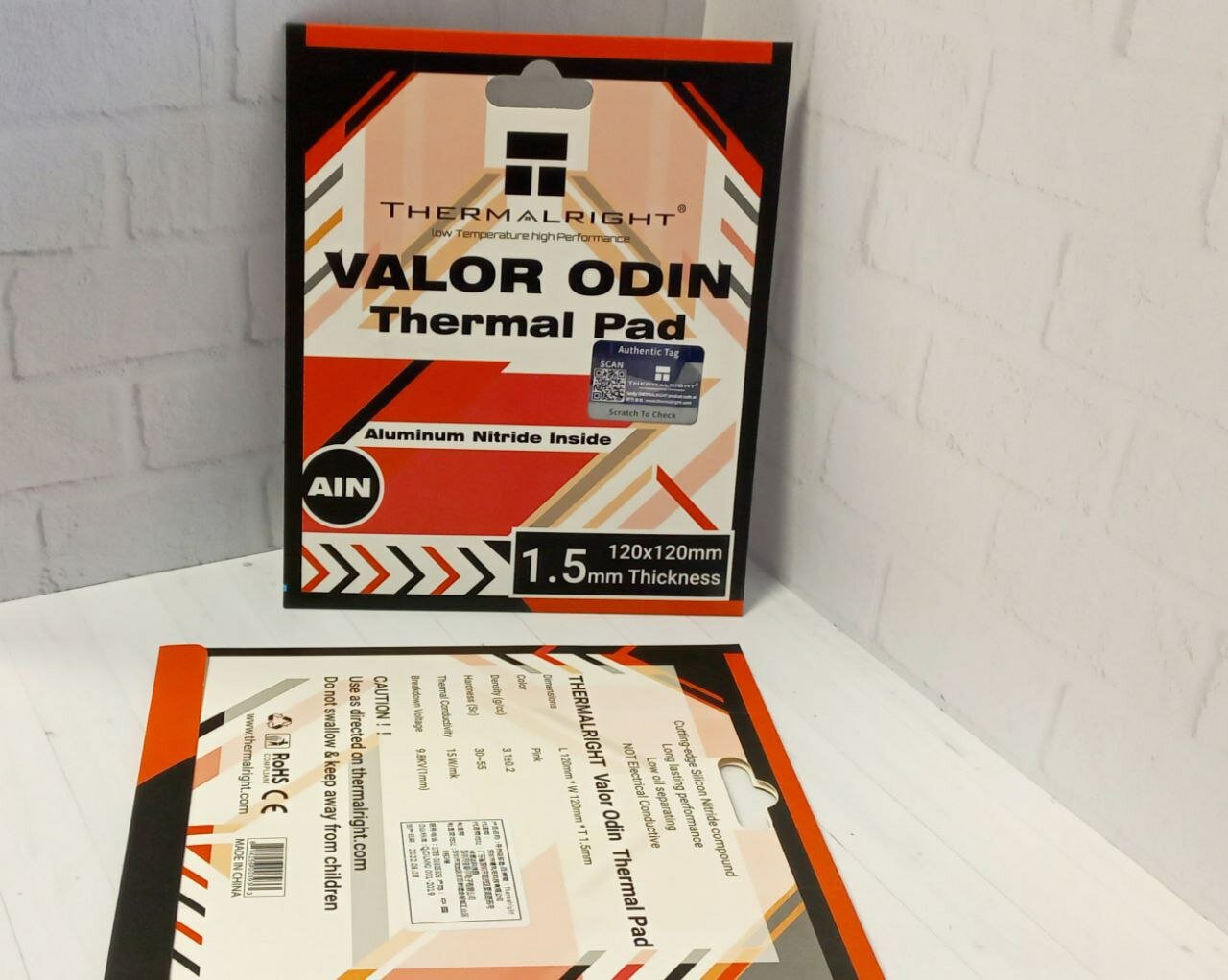 Термопрокладка Thermalright Valor Odin Thermal Pad 120x120 15 W/mk (толщина 1,5 mm)