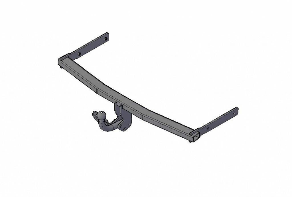 Фаркоп Skoda Yeti 2009-2018, условно-съемный,(без электрики) Трейлер.9720