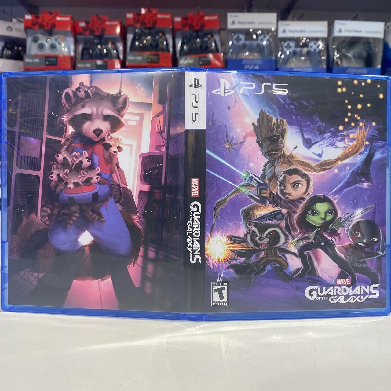 Эксклюзивная обложка PS5 для Marvel’s Guardians of the Galaxy/ Cтражи Галактики №25