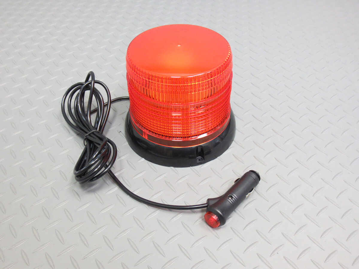 Маяк проблесковый светодиодный 831-40 LED оранжевый