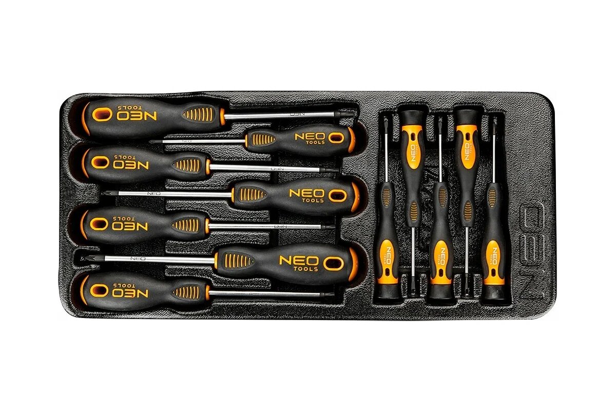NEO Tools Отвертки PZ, TX, точный, набор 12 шт. 84-247