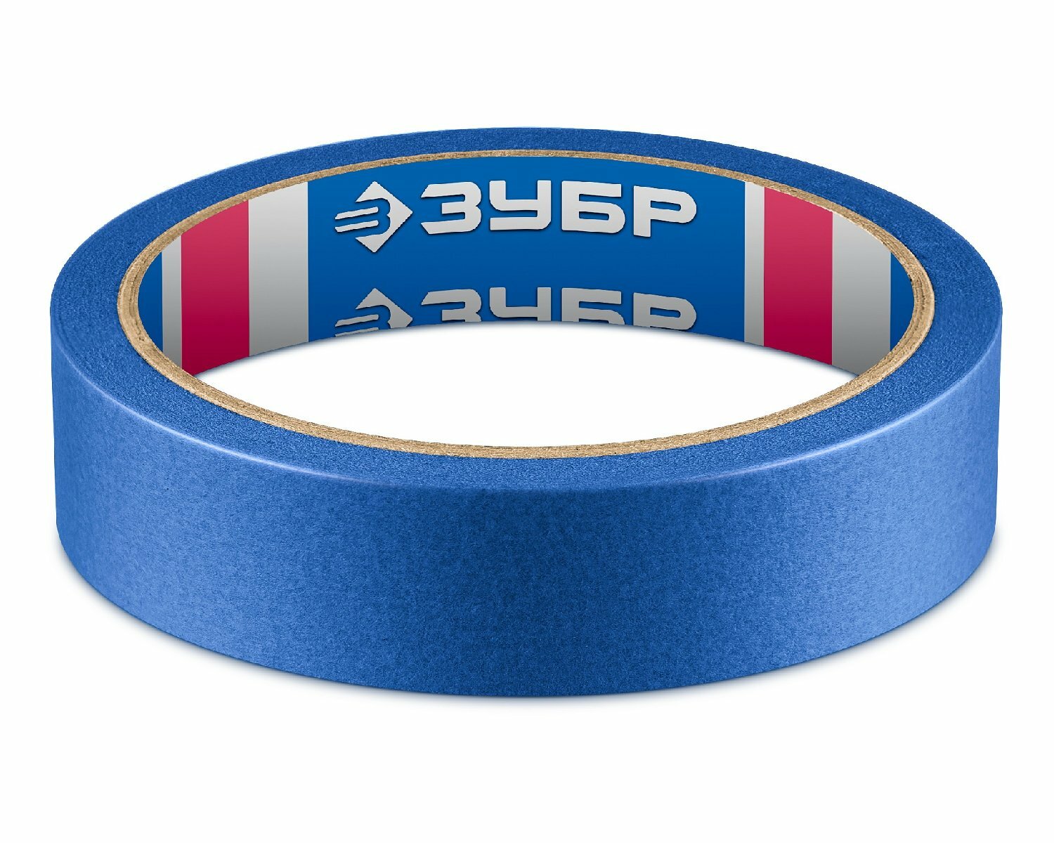 Малярная лента ЗУБР Профессионал 24 мм х 25 м для гладких и шероховатых поверхностей влагостойкая УФ-стойкая