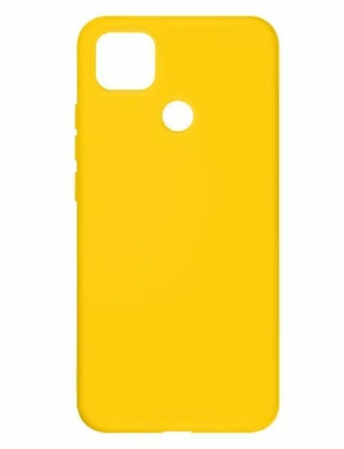 Чехол-накладка DF для Xiaomi Redmi 9c/10a (желтый)