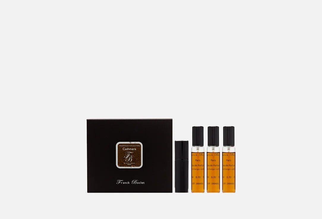 Franck Boclet Cashmere Set 4x20 мл, парфюмерная вода Унисекс