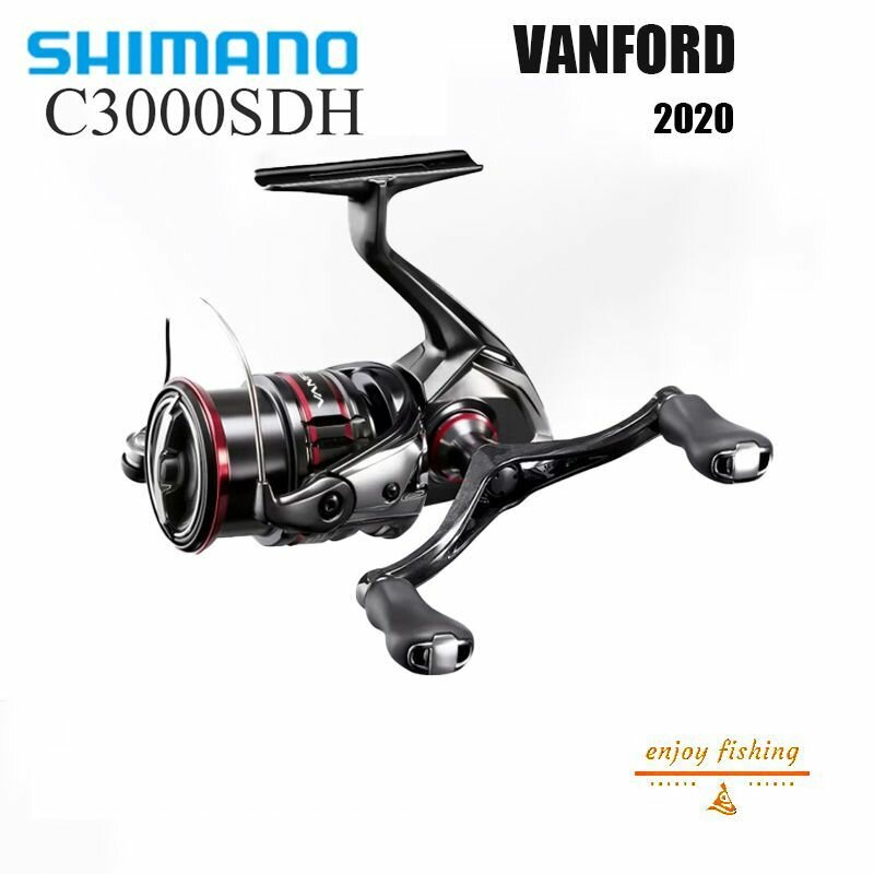 SHIMANO Vanford C3000SDH 2020 Катушка безынерционная двойная ручка передаточное число 5.3:1