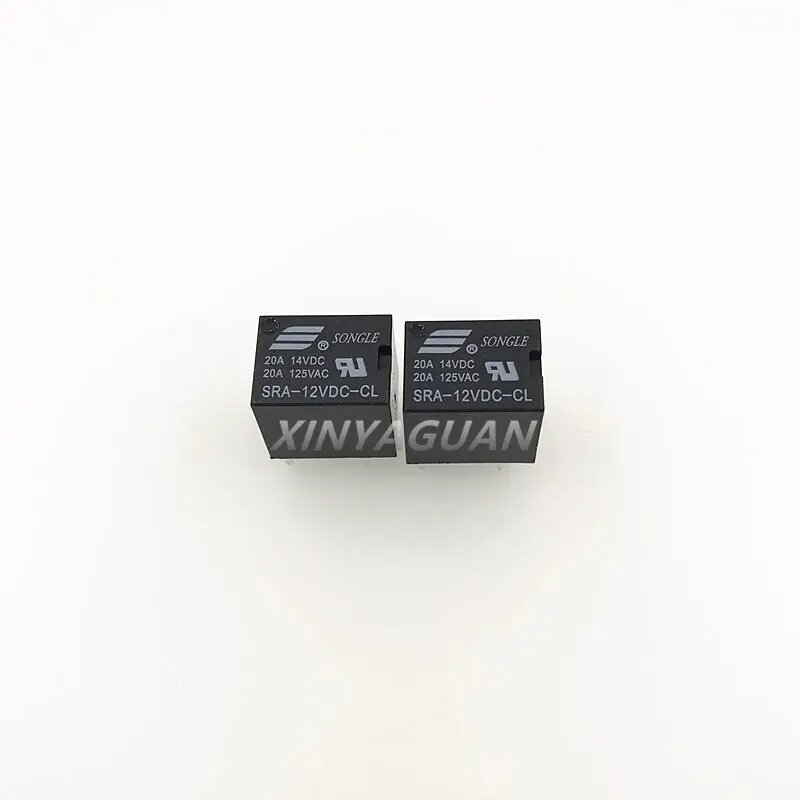 5 шт. автомобильные реле SONGLE SRA-05VDC-CL SRA-12VDC-CL SRA-24VDC-CL SRA-12VDC-CL