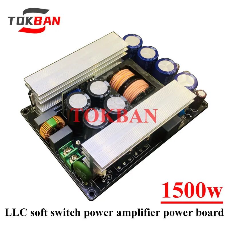 Усилитель мощности TOKBAN 1500 Вт, Dual voltage 75v