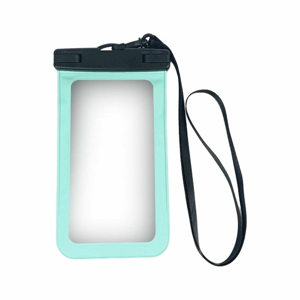 Аксессуары для путешествий, Водонепроницаемый чехол для телефона для плавания и дайвинга - бирюзовый