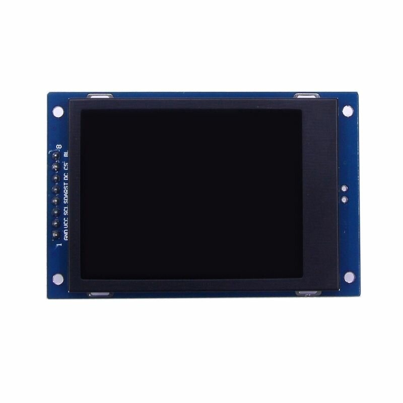 2,4-дюймовый модуль ЖК-дисплея, разрешение 320x240, IPS-экран, цветная TFT-панель для аксессуаров компьютеров и плат