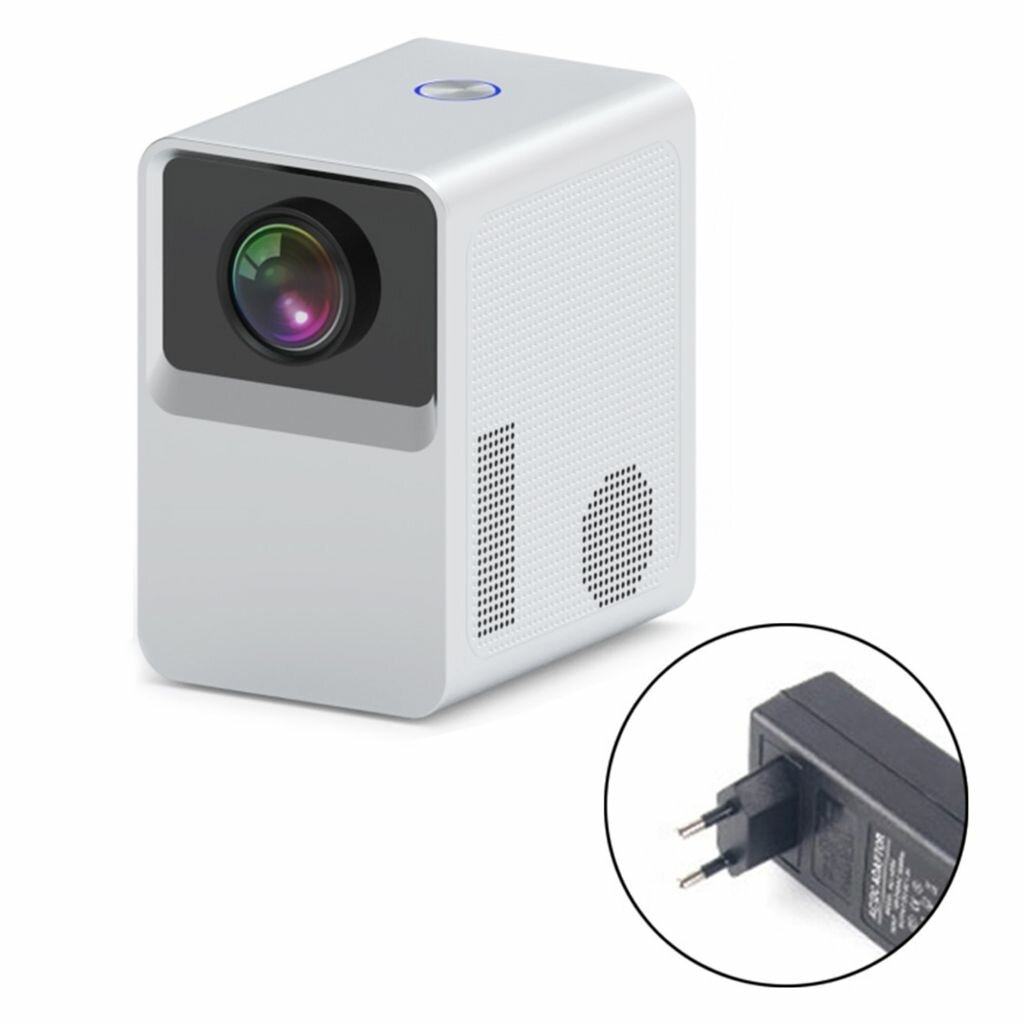 F5 1080P 4K светодиодный видеопроектор Android 9.0 система 6000 люмен 2.4G Wi-Fi электрический проектор для фокуса домашнего кинотеатра