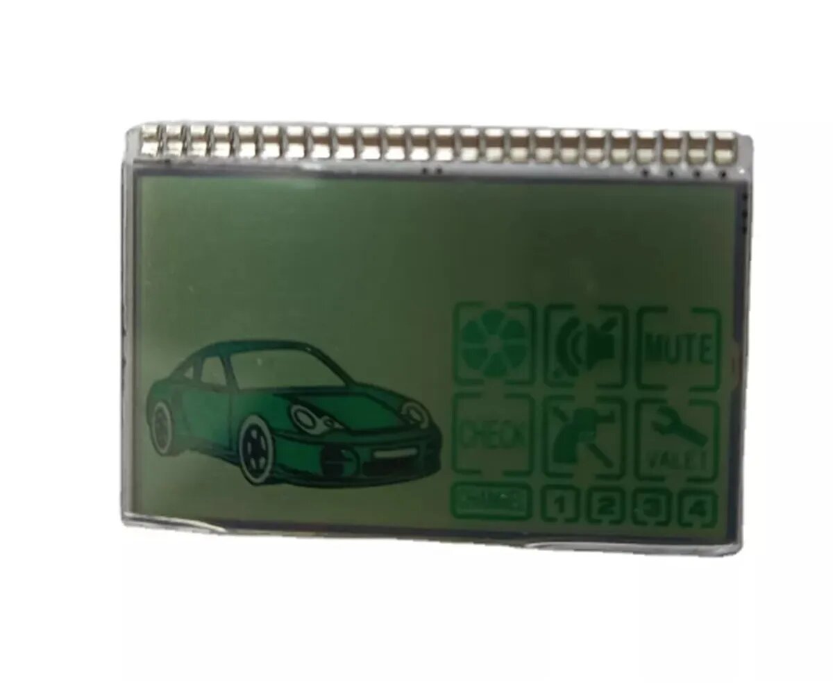 ЖК-дисплей для Pandora DXL3000, пульт дистанционного управления, цепь Fob/двухсторонняя Автомобильная сигнализация