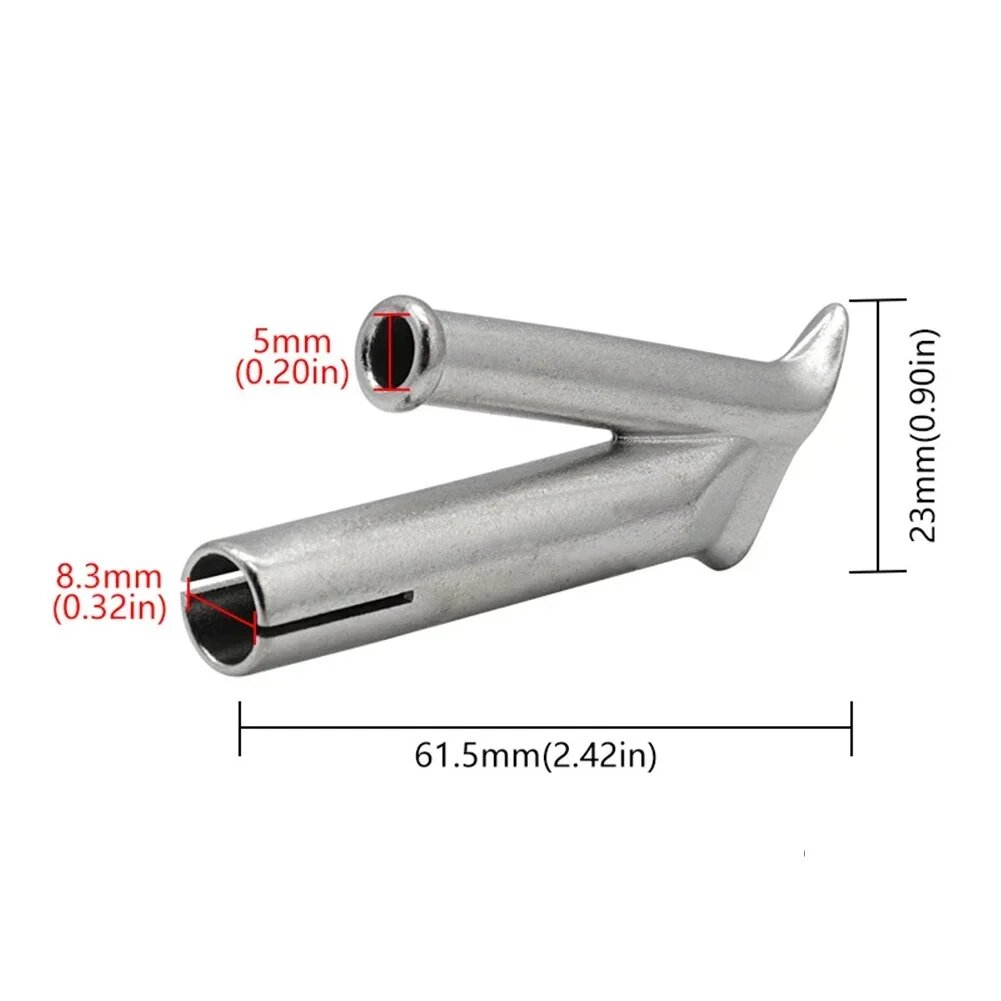 Сопло для сварки 5mm, нержавеющая сталь