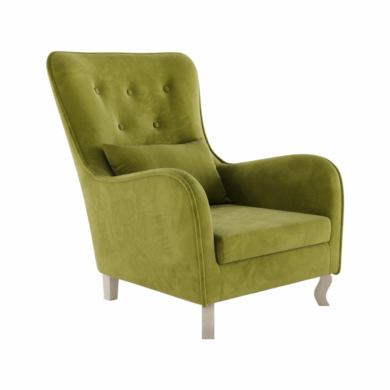 Кресло Адель Светло-зеленое