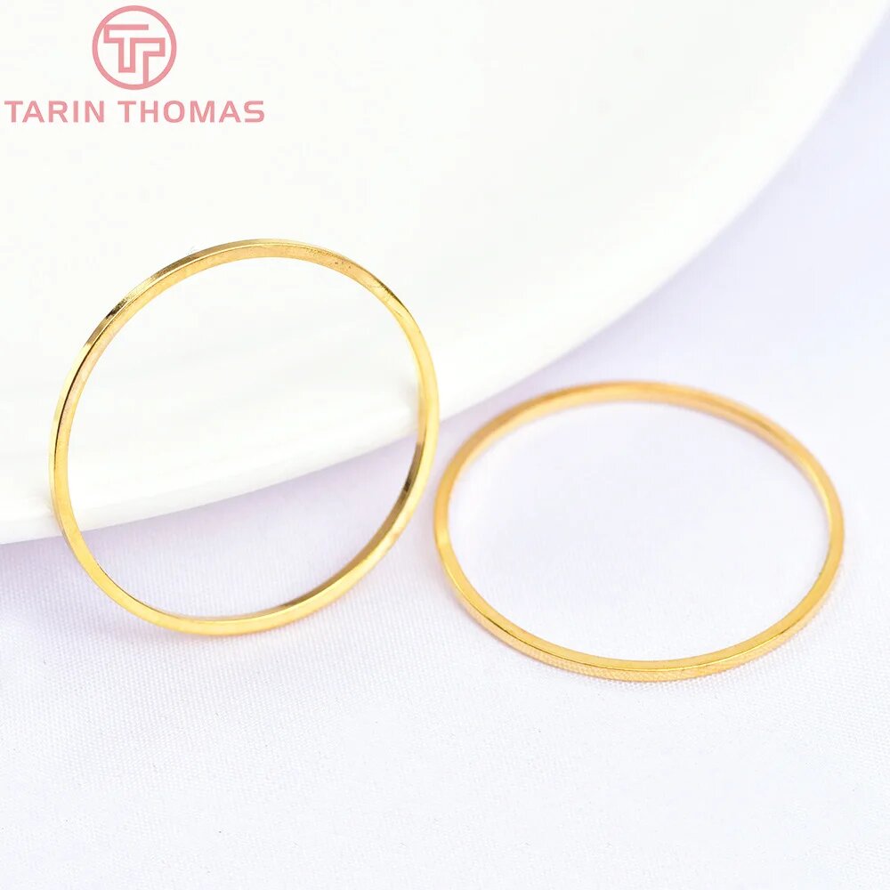 Круглые латунные закрытые кольца, диаметр 8-70 мм, фурнитура для изготовления ювелирных изделий, много цветов на выбор, (4135)