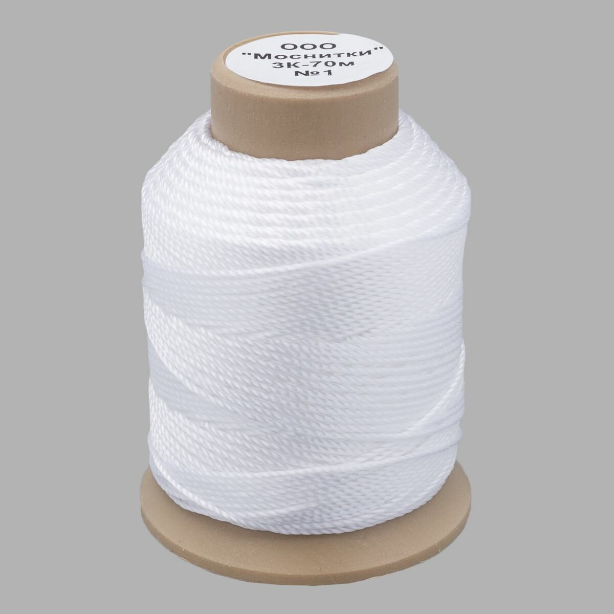 Нитки 3К 70м (001 белый)