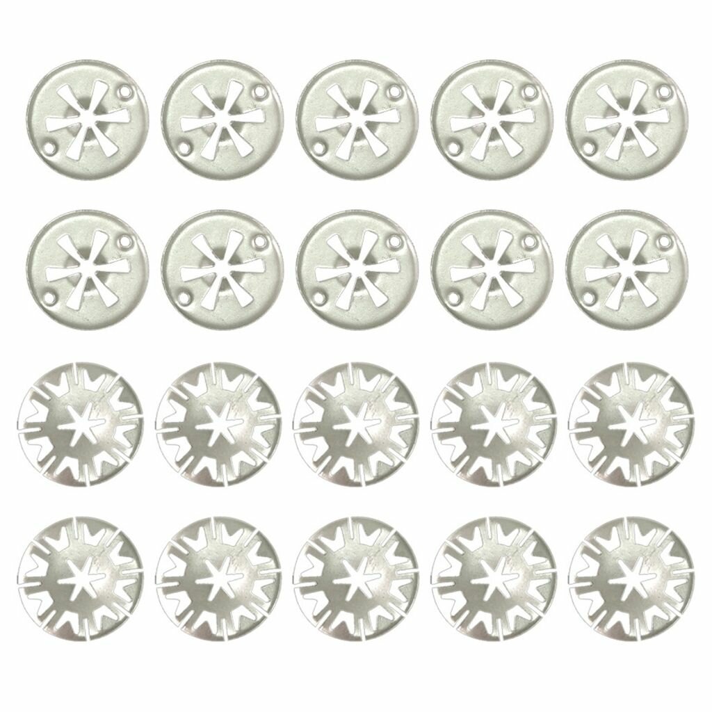 Дисковые зажимные шайбы, - 10 комплектов