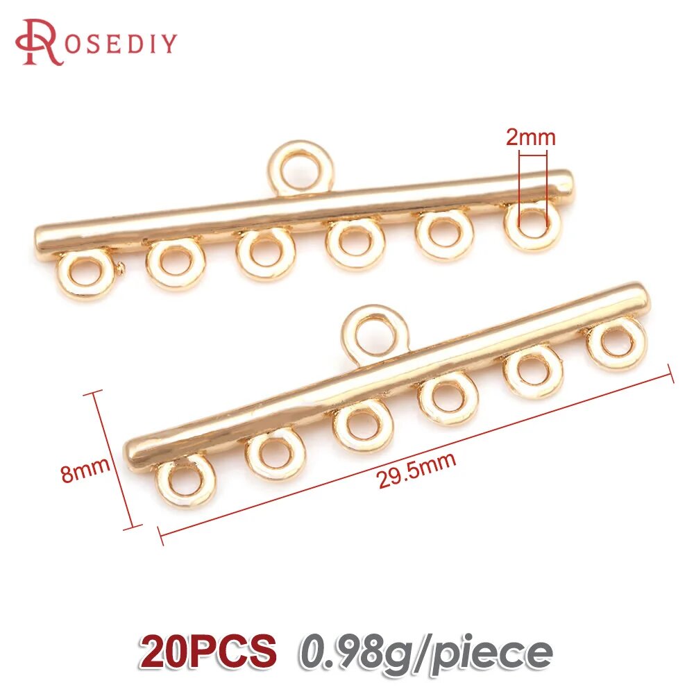 18-каратное золото, латунные прямые дугообразные ожерелья, соединительные застежки, ювелирные изделия, серьги, принадлежности для изготовления, аксессуары для разъемов «сделай сам»