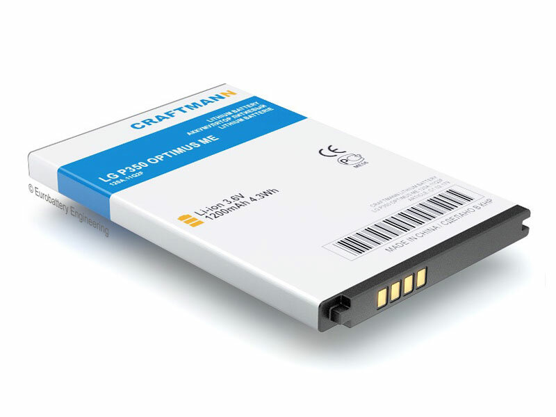 Аккумулятор BL-42FN для LG P350 Optimus ME, C550 Optimus Chat (1200 mAh)