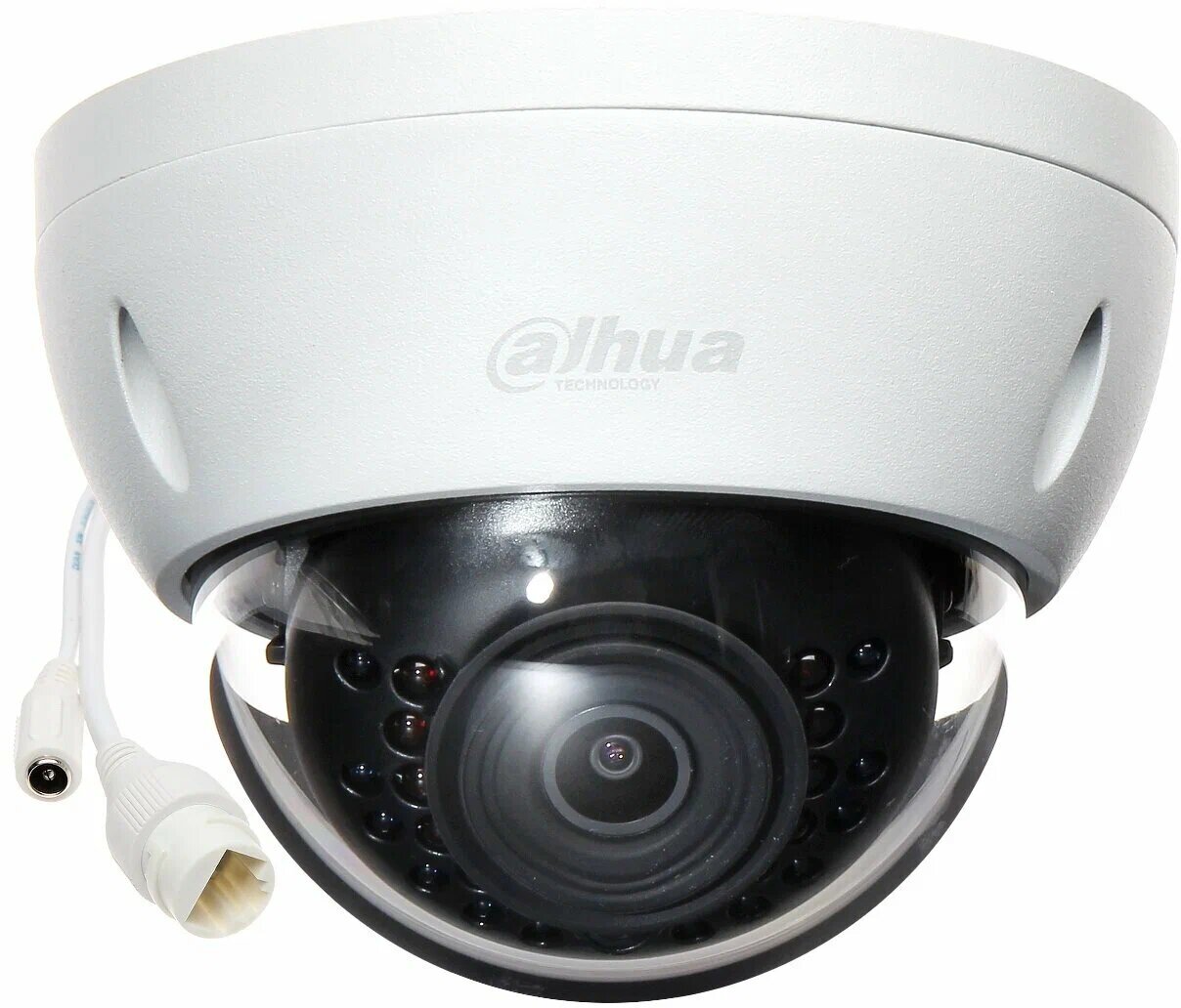 Камера видеонаблюдения Dahua DH-IPC-HDBW1230EP-0280B-S5, купольная, 2 Мп, IP67