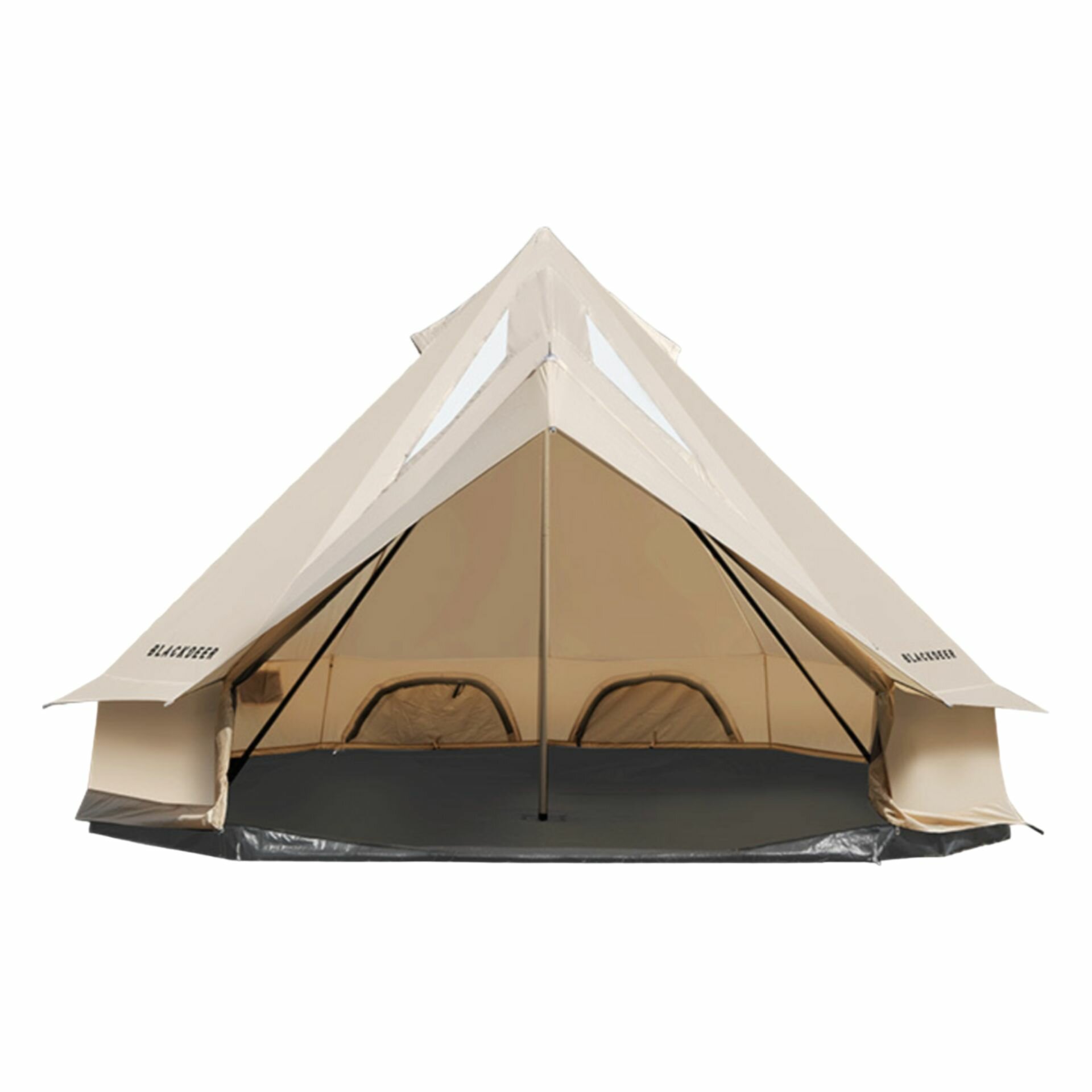 Кемпинговый шатер-юрта большой / Туристическая палатка для отдыха туризма 3 местная