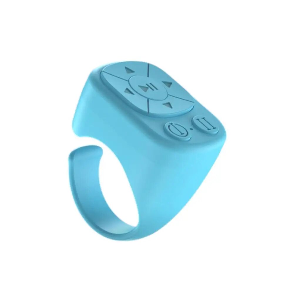 Bluetooth пульт-кольцо blue