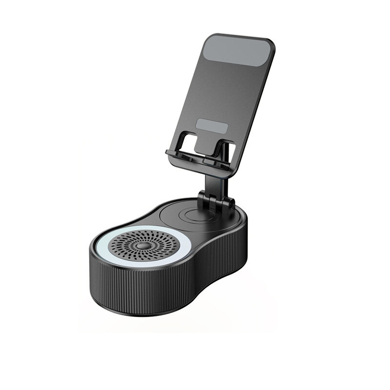 Вращающийся на 360 градусов подъемный держатель мобильного телефона mini multi-function audio
