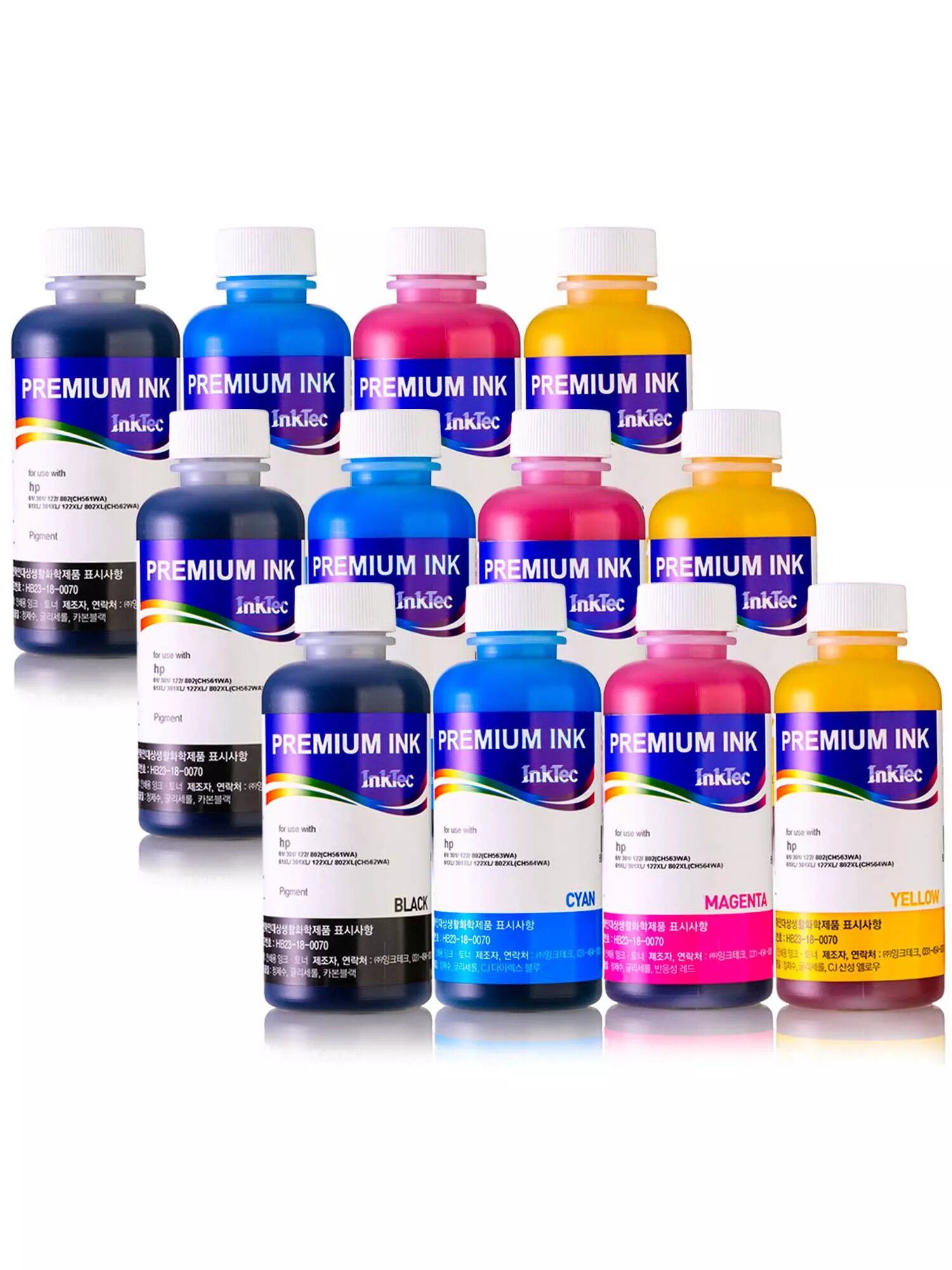 Чернила для принтера HP DeskJet 2320, 2710, 2720, 2721, 2723, 2700, Plus 4120, 4122, 4130, для заправки картриджей HP 305 XL , 1200 мл, 3 к-та