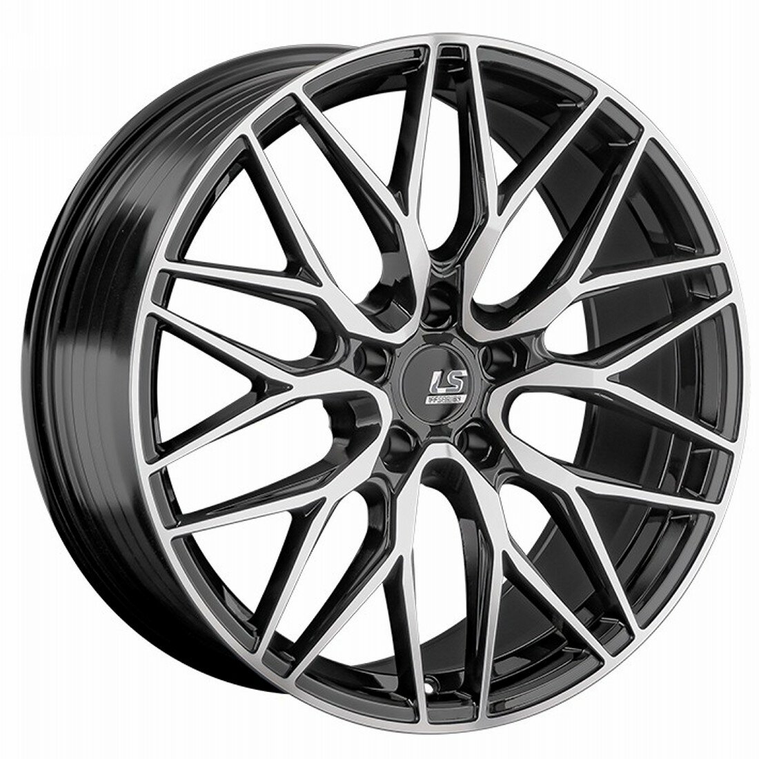 Колесный диск LS FlowForming RC70 8,5x19 5x108 ET40 63,4 BKF литой для автомобиля