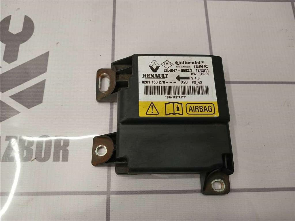 Блок управления AIR BAG Renault Logan 2005-2014