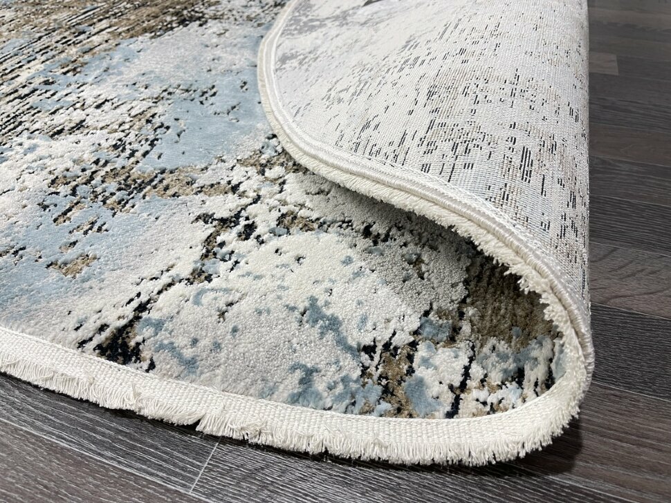 Ковер, Овал, Бежевый, Серый, Голубой, Коричневый, Черный, Современный, на пол, в гостиную, спальню, в ассортименте (80 см. на 150 см.)