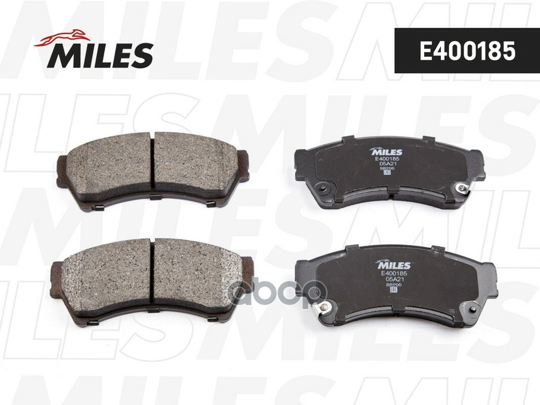 Колодки тормозные передние (без датчика) (Смесь Low-Metallic) (MAZDA 6 (GH)) (TRW GDB3501) E400185 Miles арт. E400185