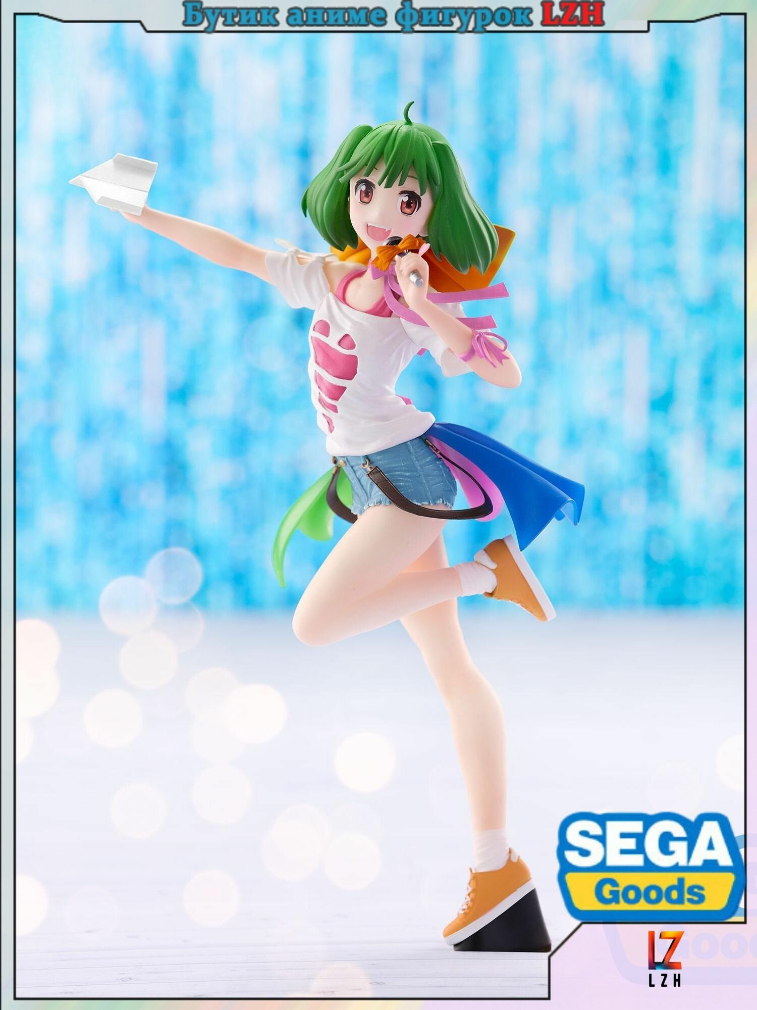 Аниме Фигурка SEGA Macross Frontier FIGURIZMa Ранка Ли(Ranka Lee)Лабиринт времени 18cm