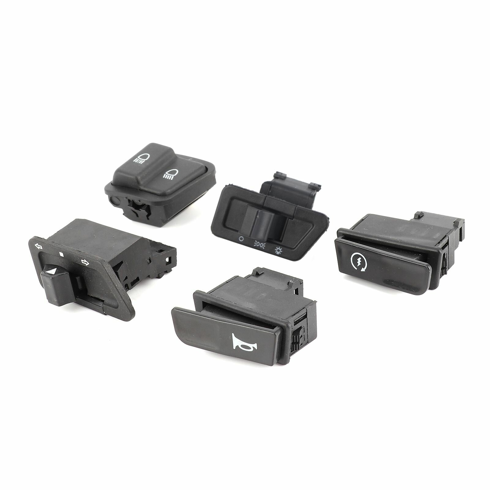 Комплект кнопок переключателей для мотоцикла