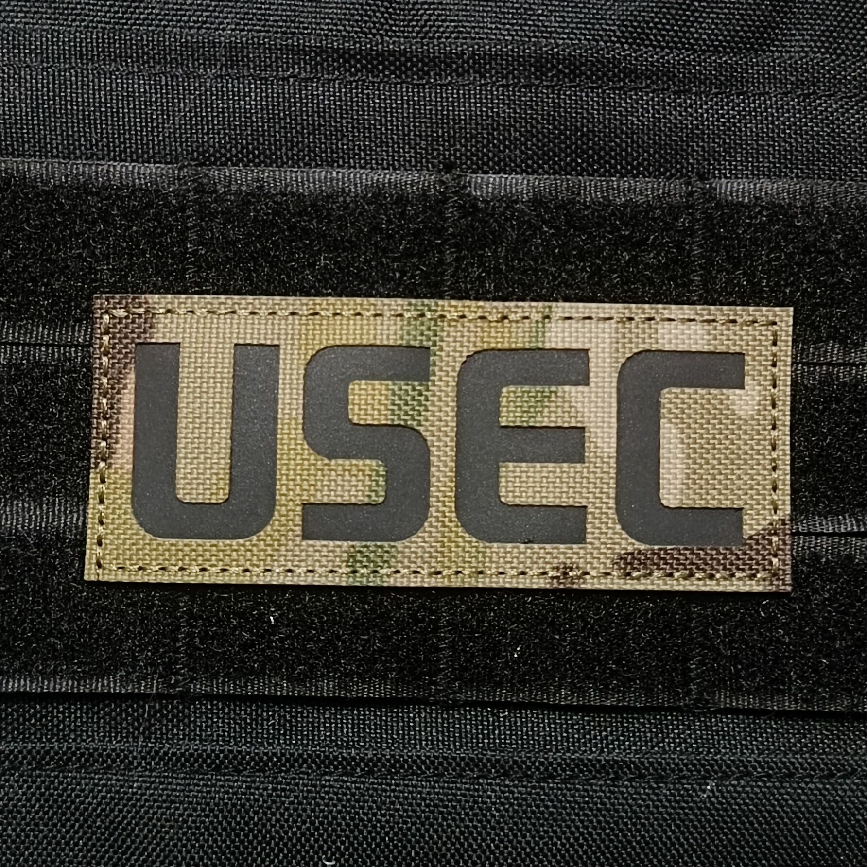 Нашивка, патч "Escape from Tarkov USEC" ПВХ тактическая с липучкой цвет: камуфляж