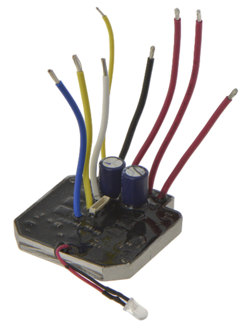 Блок управления 36V для шуруповерта ИНТЕРСКОЛ ДА-13/36ВК 50 (s/n 850. ****)